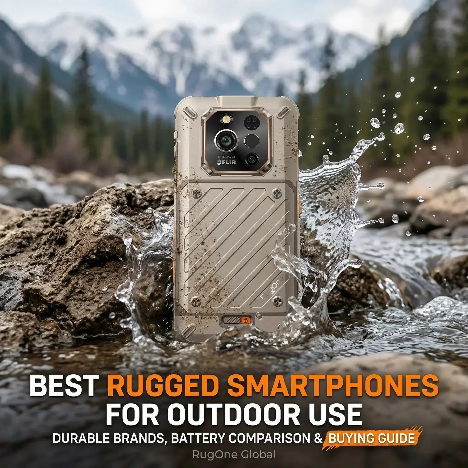 Best Rugged Smartphones for Outdoor Use: Durable Brands, Battery Compa